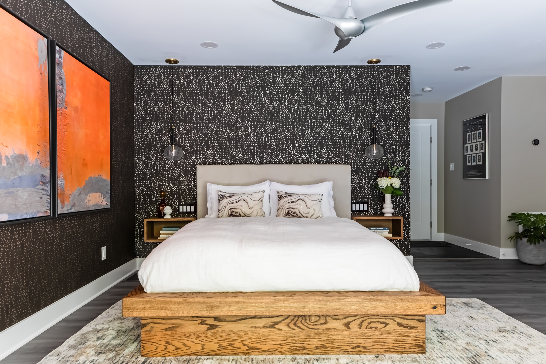Hotel-inspired Master Bedroom Retreat - LK Design: Home Interior ...